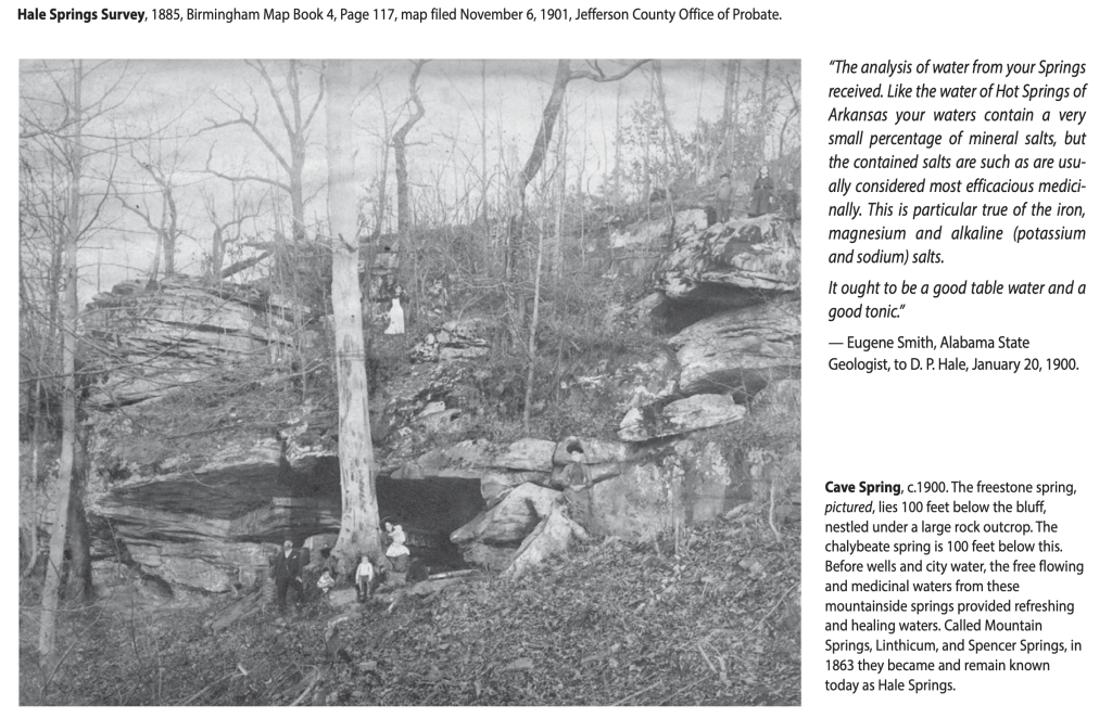 Permanently Preserving Hale Springs | Birmingham Historical Society